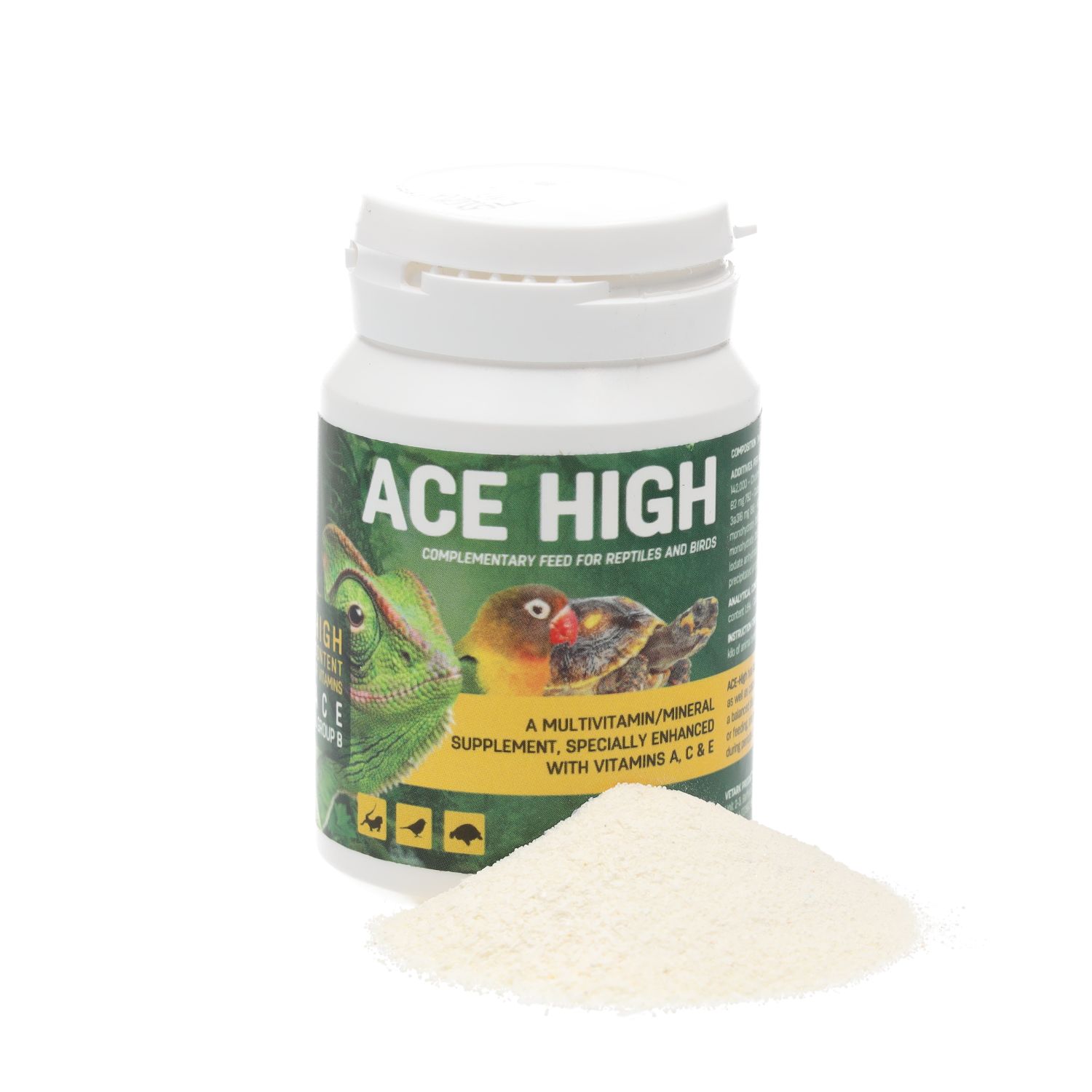 What vitamins are in a reptile multivitamin supplement?